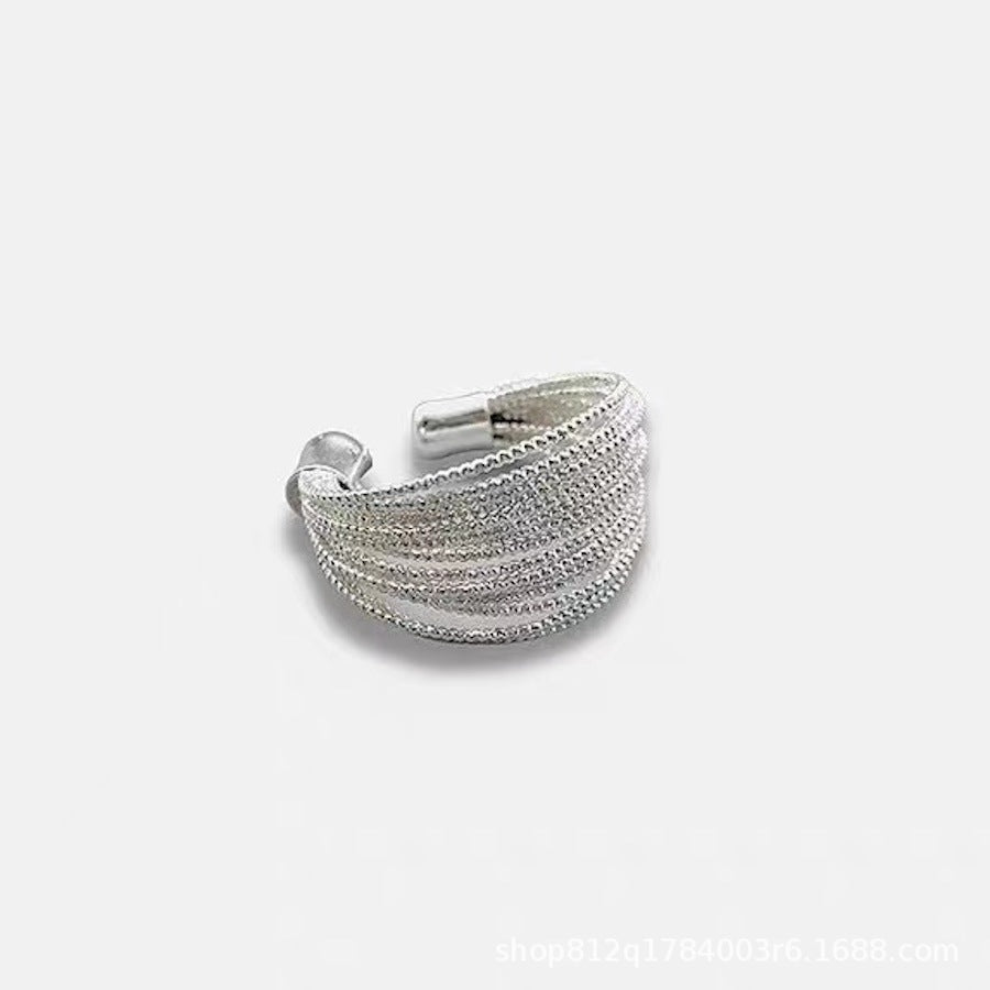 Adjustable Multi-Layered Wire Ring – Rosemori
